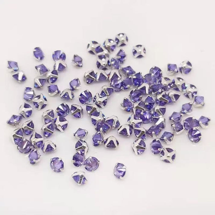 Y08 キラキラ透かしビーズとジルコニアビーズ – DIYsusu